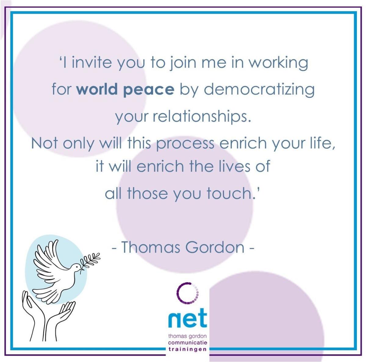 Thomas Gordon - Gordon Communicatie